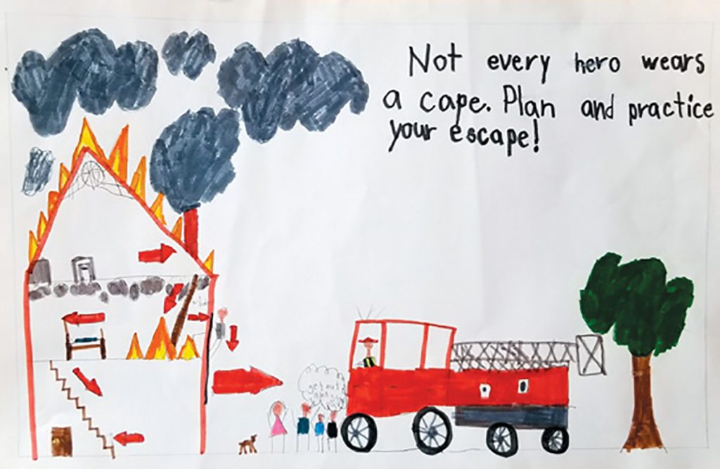 2020 Fire Prevention Poster Winners | F.F.A.M.