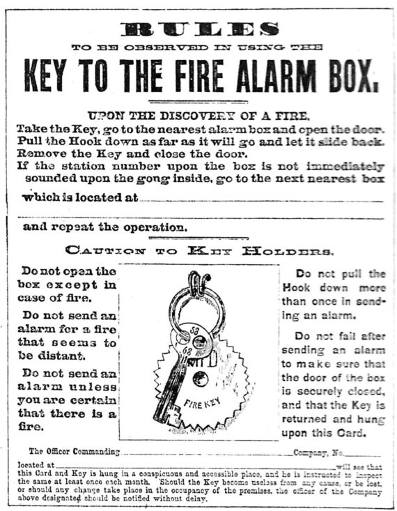 Early American Fire Alarm Systems | F.F.A.M.