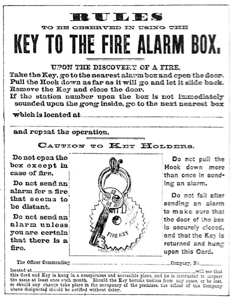 Early American Fire Alarm Systems | F.F.A.M.
