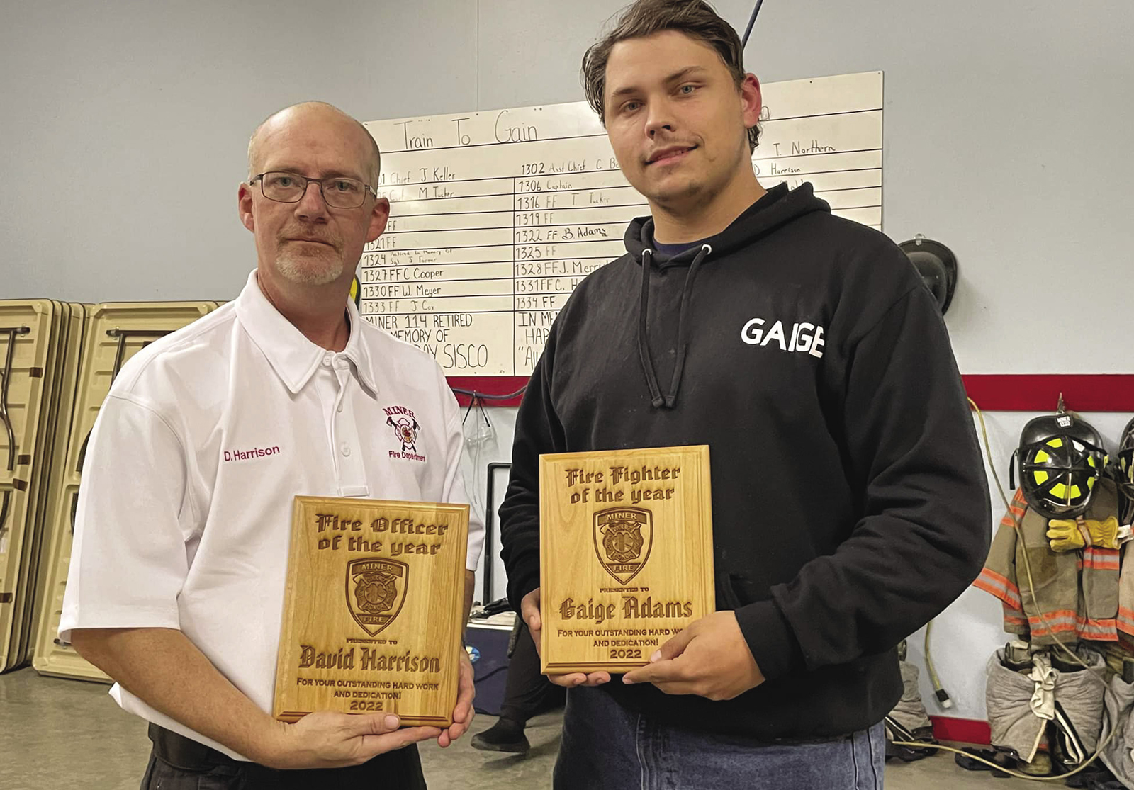 Miner Fire Department Awards | F.F.A.M.