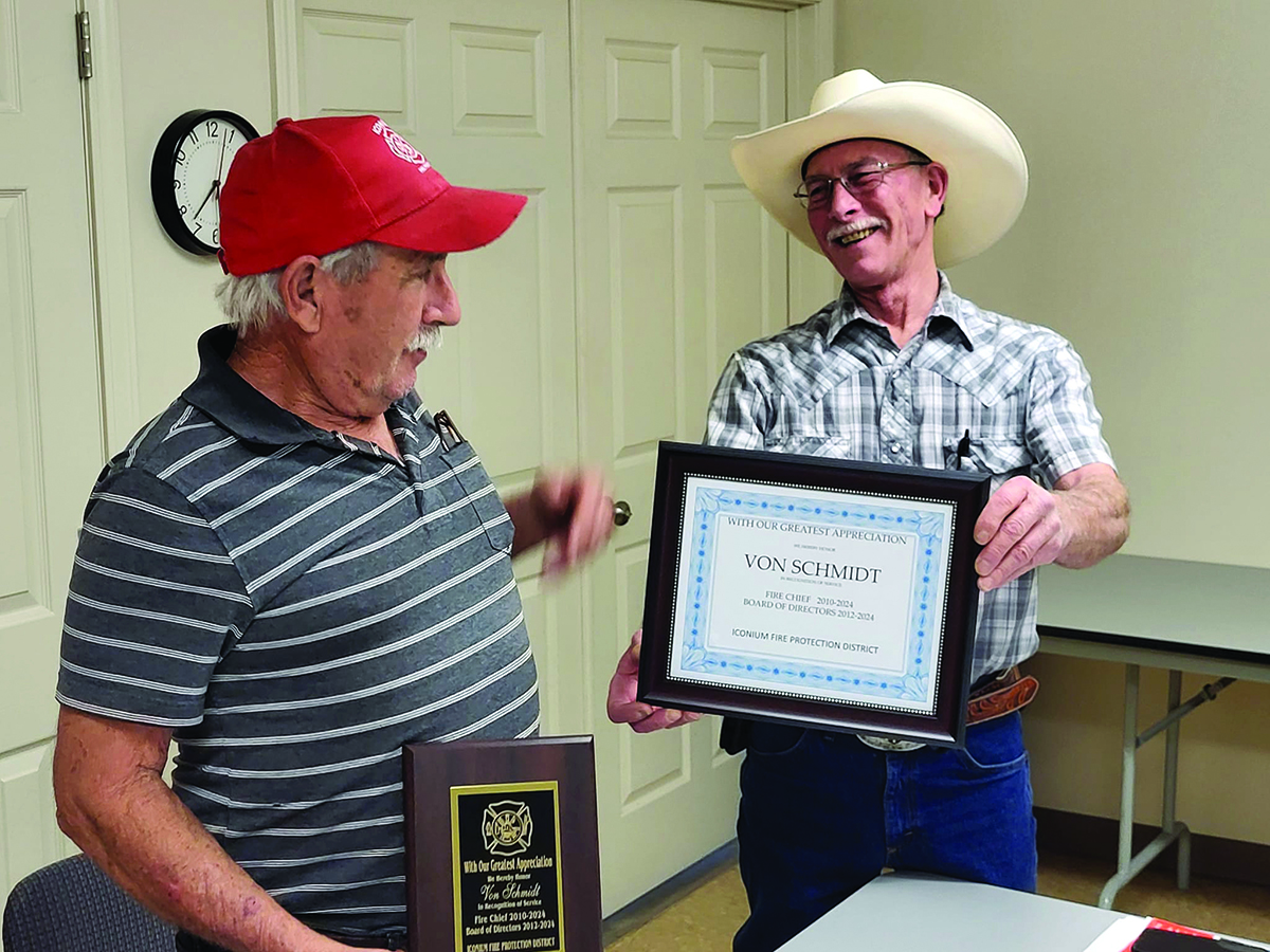 Iconium Chief Von Schmidt Retires | F.F.A.M.